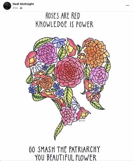 Happy Valentine’s Day: Go Smash the Patriarchy Beautiful Flowers ...