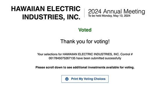 Vote NO Against Hawaiian Electric Management for Incinerating Families ...